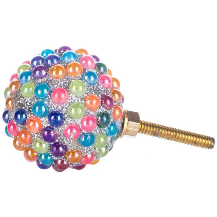 Multi-Color Pearl Beaded Knob | Hobby Lobby | 712869